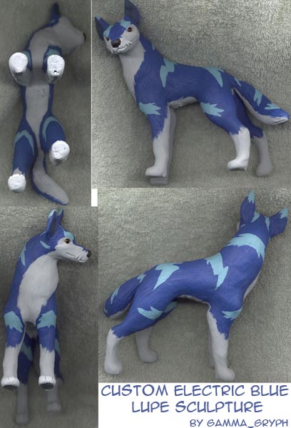 Electric Lupe Sculpture