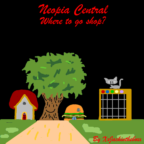 neopia central at night